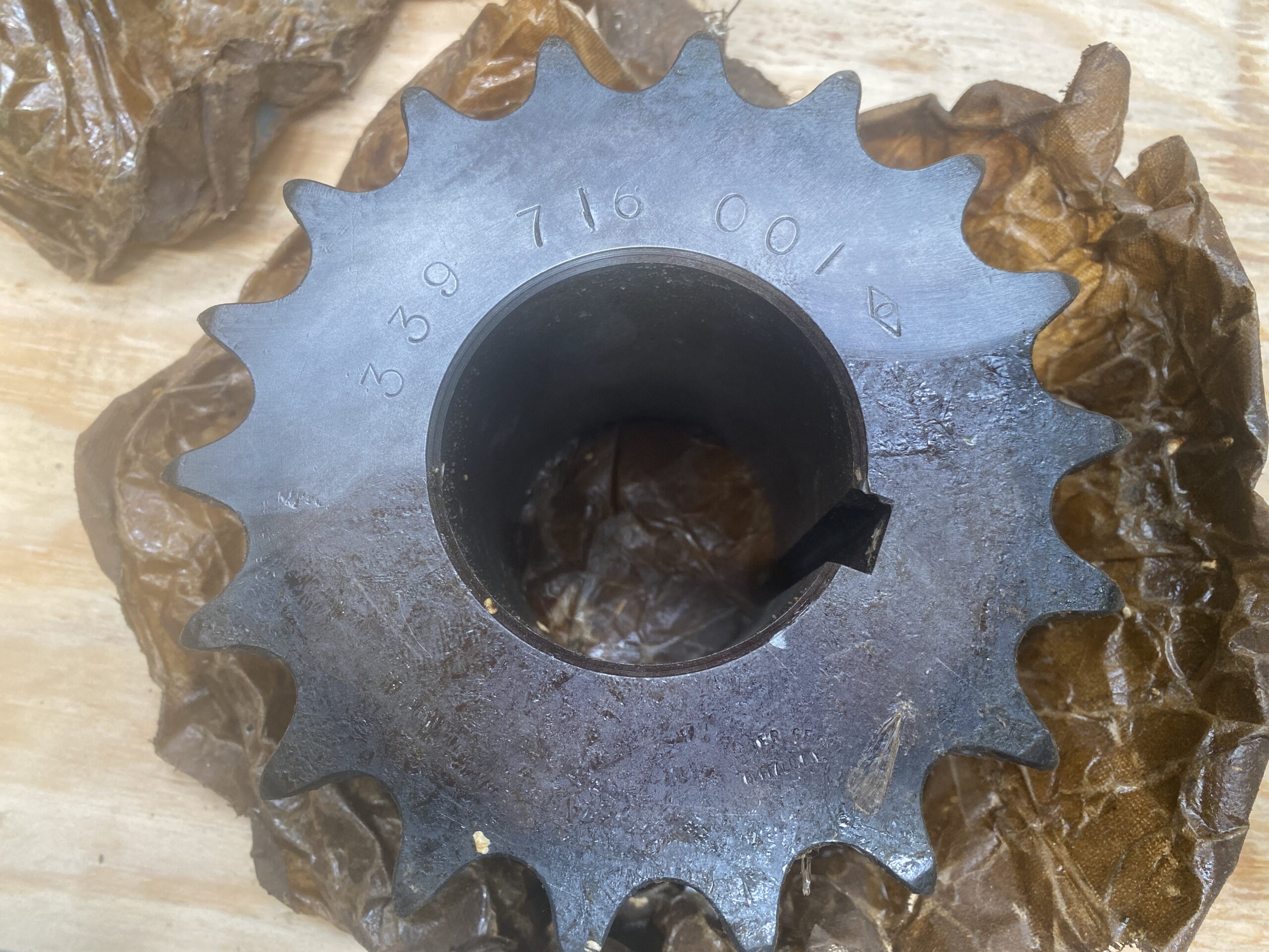 Clark TLA Compressor Sprocket Idler (339-716-001) - Cooper Machinery ...